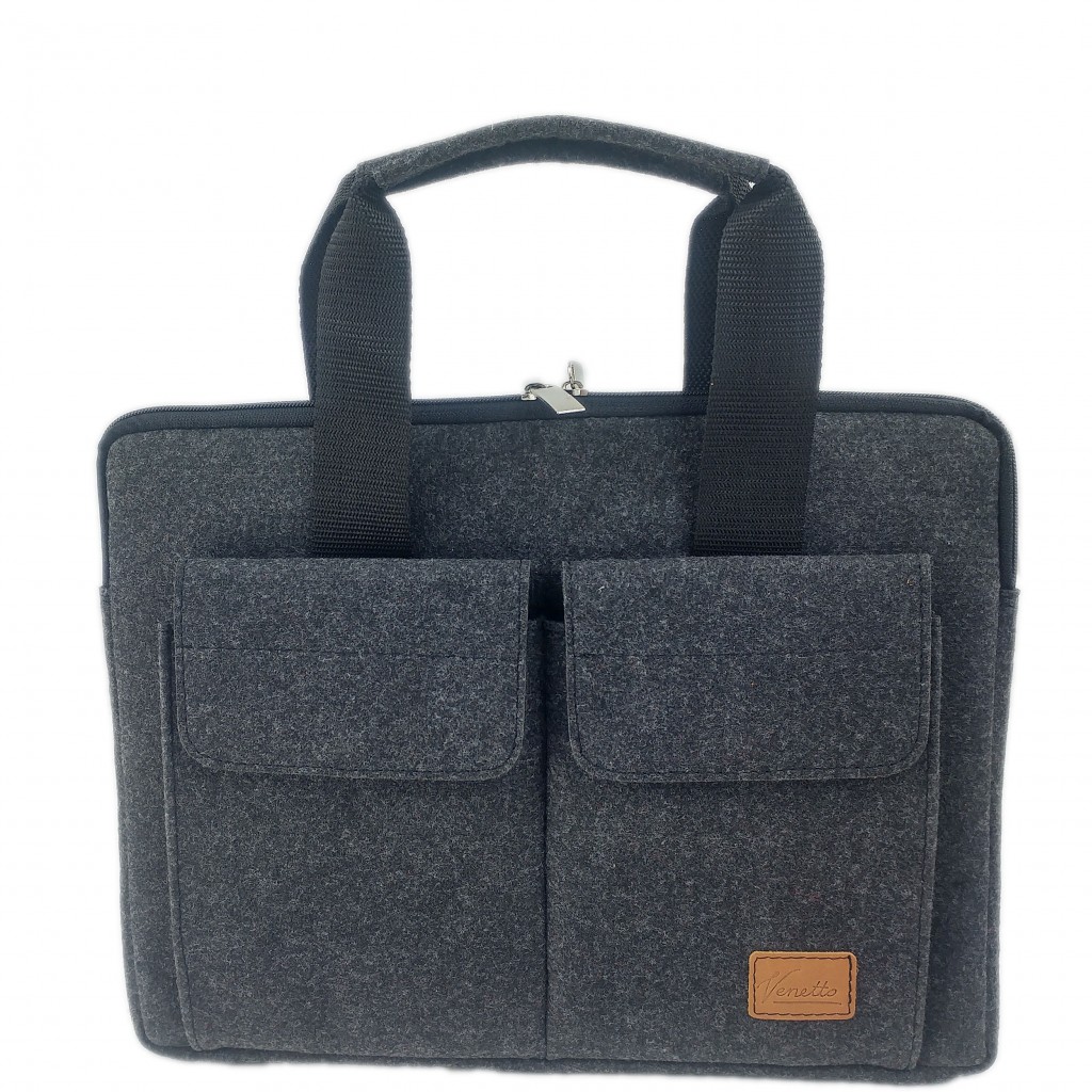 Neue Laptoptasche Business. Notebooktasche aus Filz für 13